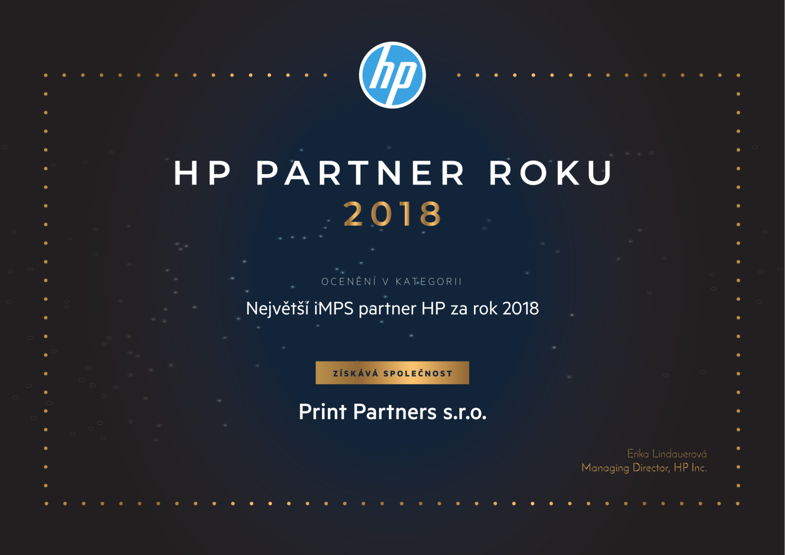 PrintPartners wins prestigious award for the second year in a row